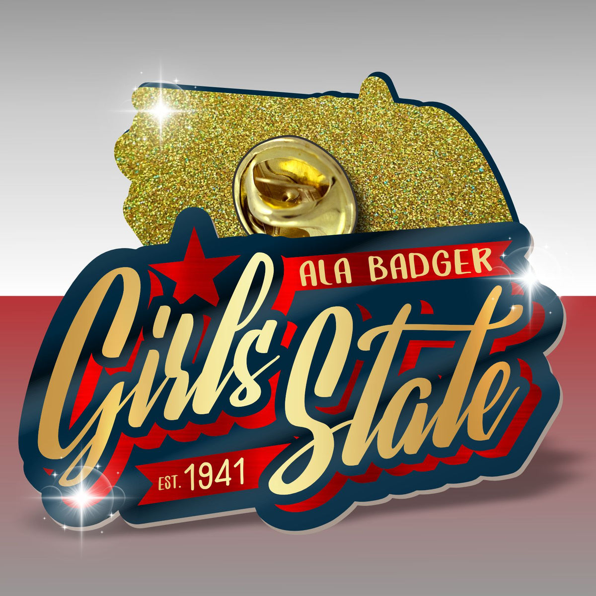 ALA Wisconsin Girls State Pin – ALA Badger Girls State